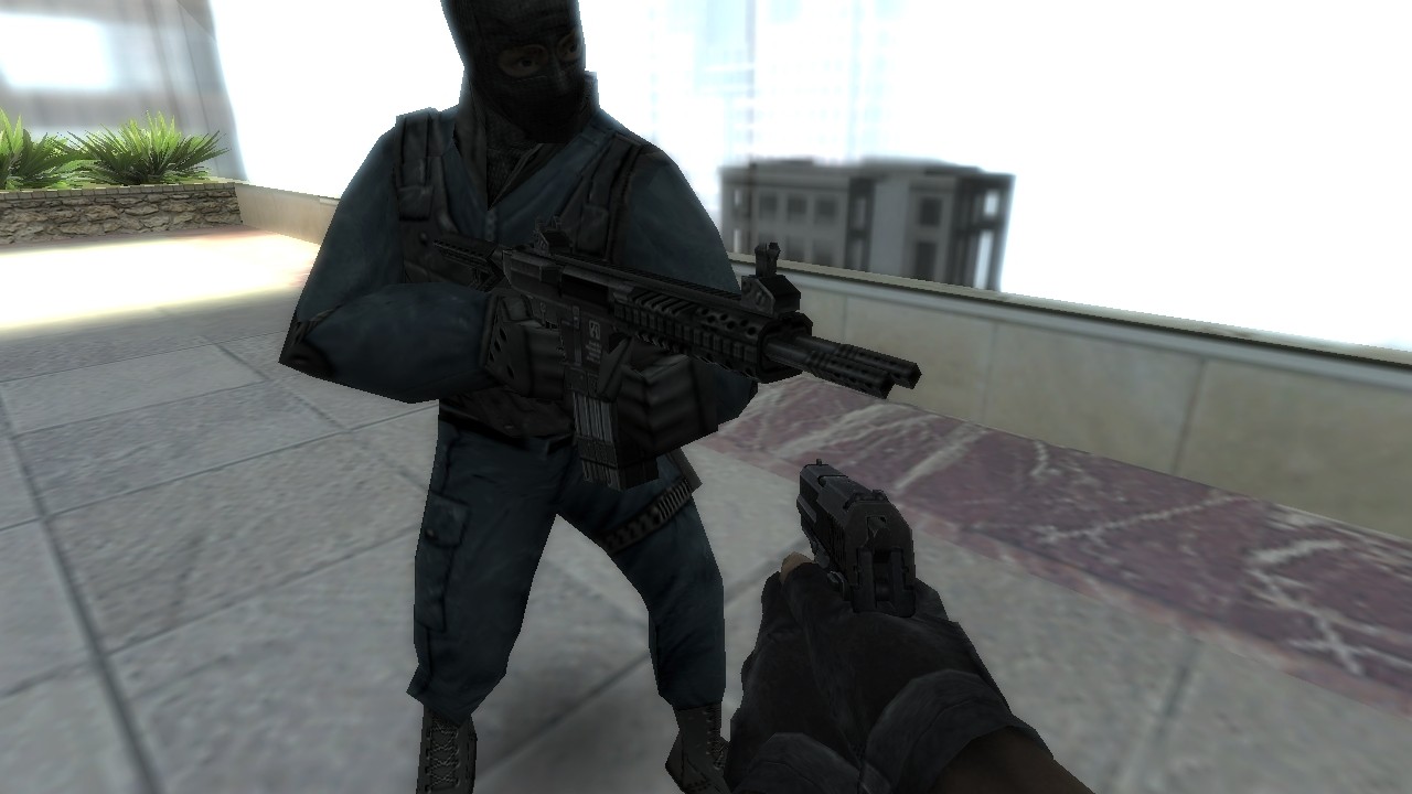 CSO Gilboa Double Barrel on Pecks anims Mod for Counter-Strike ...