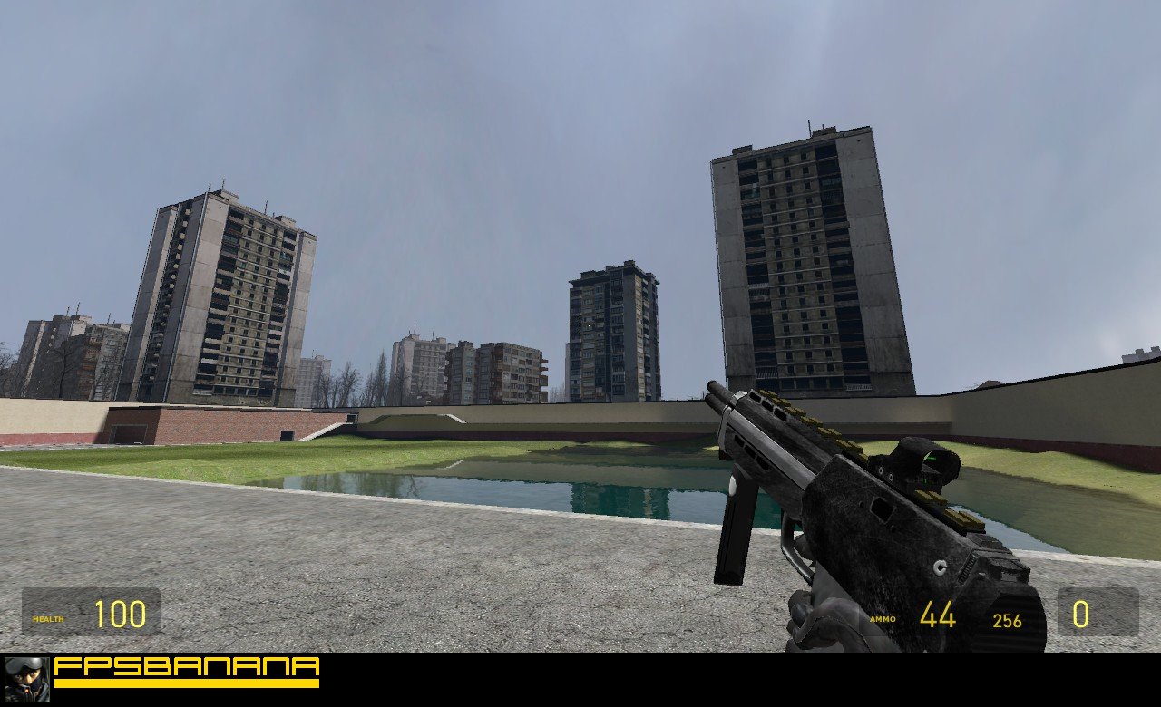 Silent's War Torn SMG [Half-Life 2] [Mods]