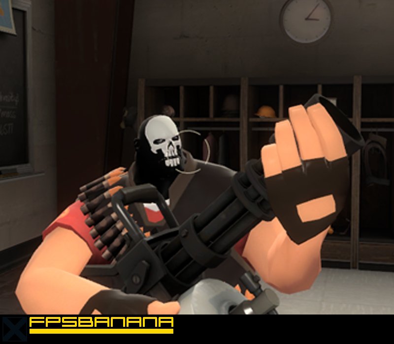 Skull Mask Heavy [Team Fortress 2] [Mods]