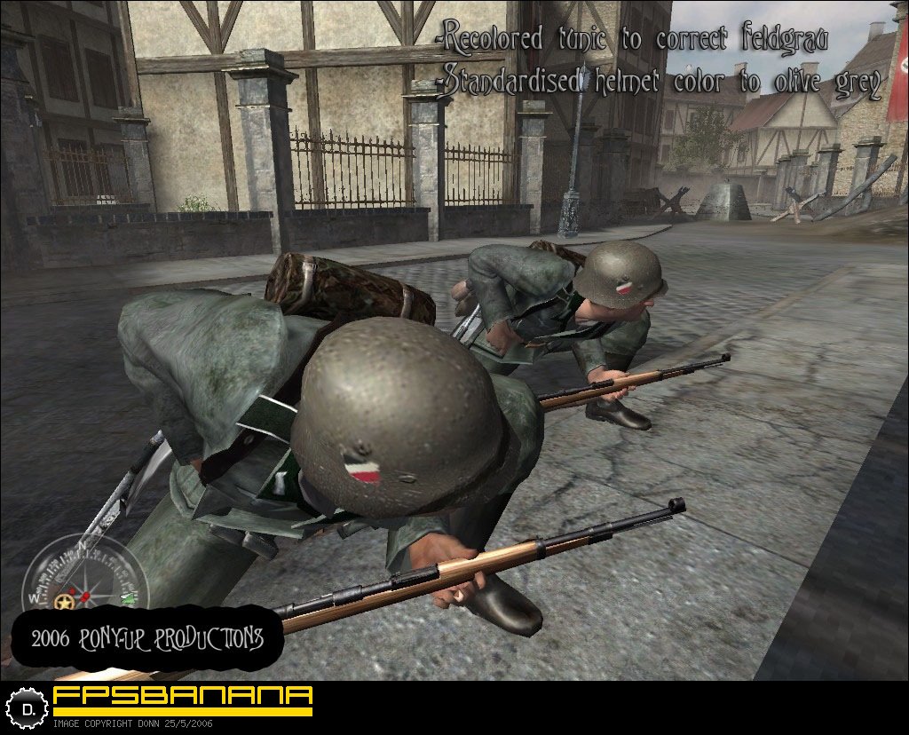 Namphibian's M36 Normandy Germans Mod for Call of Duty 2 | CoD2 Mods