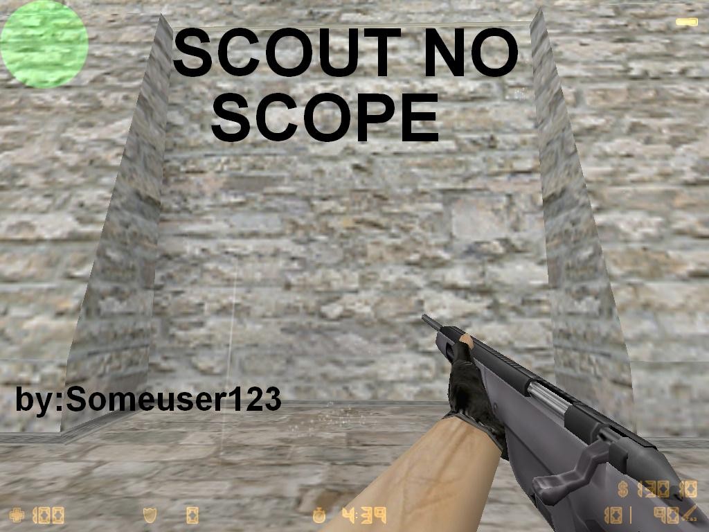 Scout No Scope Mod for Counter-Strike 1.6 | CS1.6 Mods