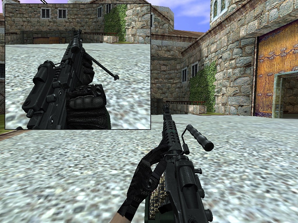 Badass M249 SAW Mod for Counter-Strike 1.6 | CS1.6 Mods