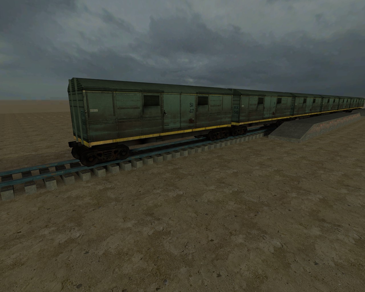 desert_train_railway Mod for Garry's Mod | GMod Mods