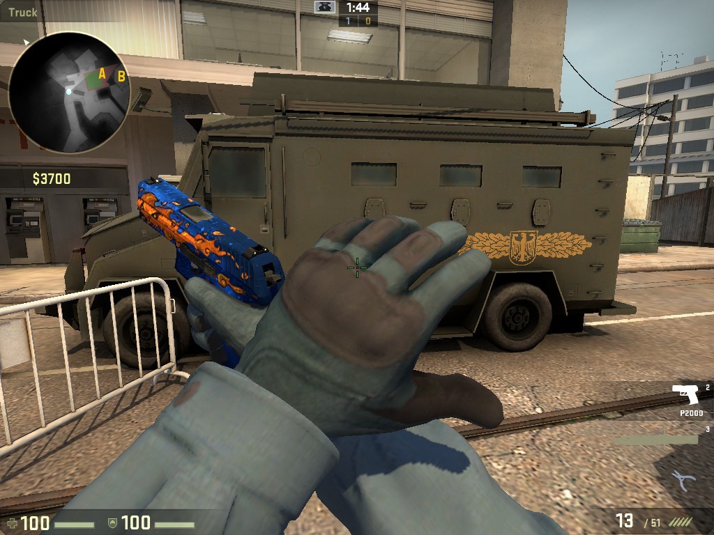 P2000 | Fire Elemental [Counter-Strike: Global Offensive] [Mods]