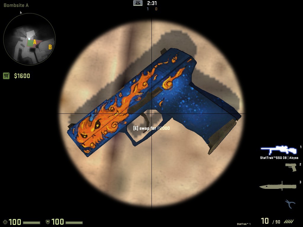 P2000 | Fire Elemental [Counter-Strike: Global Offensive] [Mods]