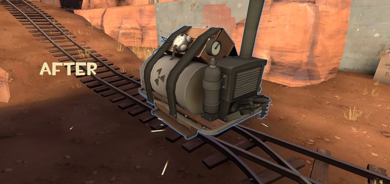 Hoodoo Payload Gray Re-skin Mod for Team Fortress 2 | TF2 Mods
