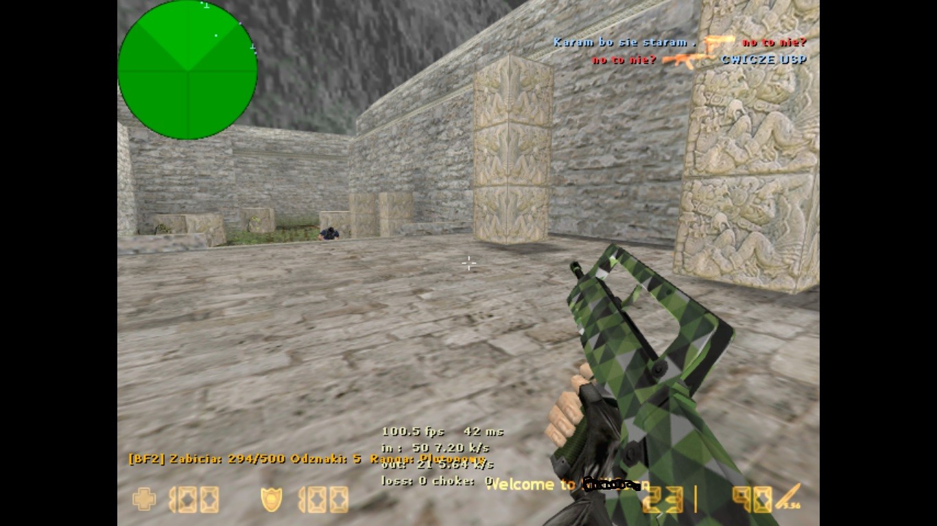 Green Triangle Famas [Counter-Strike 1.6] [Mods]
