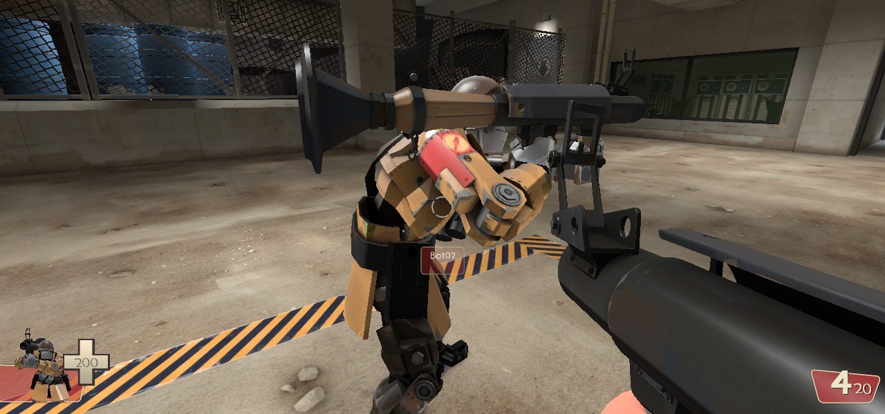 Beta Soldier-styled Robo-Soldier Mod for Team Fortress 2 | TF2 Mods