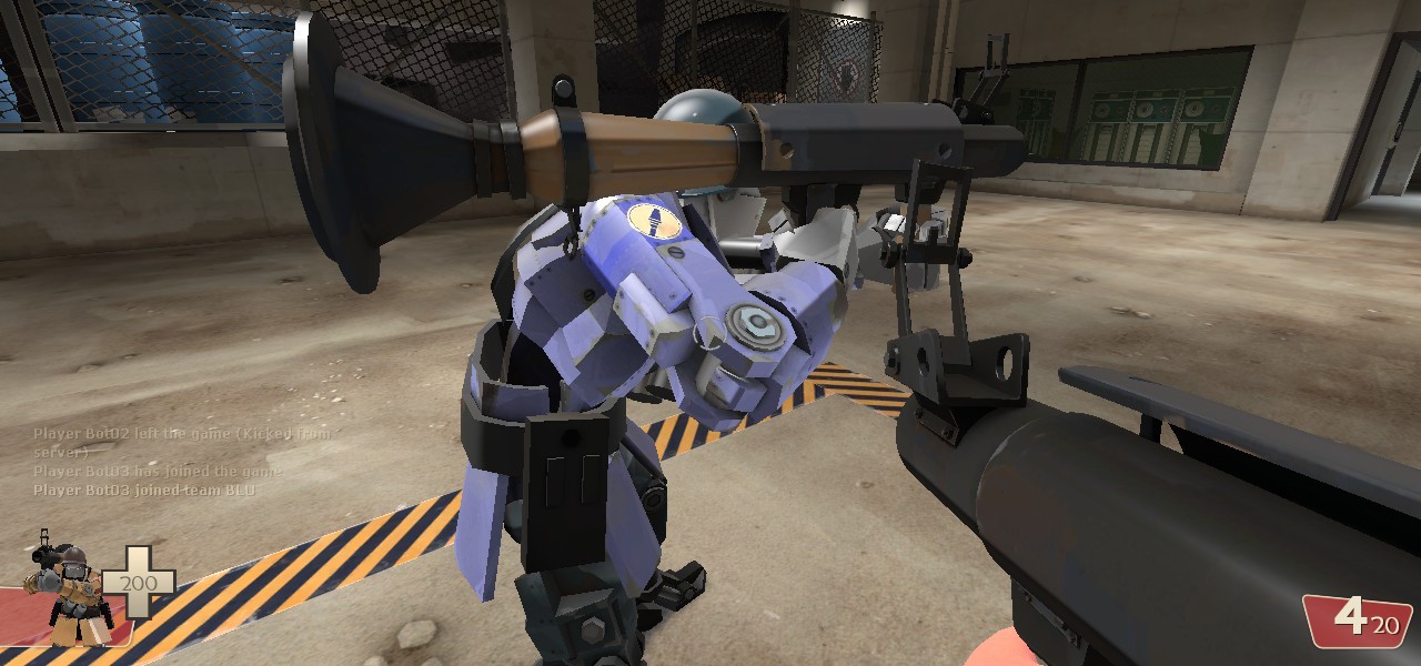 Beta Soldier-styled Robo-Soldier Mod for Team Fortress 2 | TF2 Mods