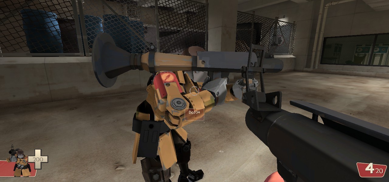 Beta Soldier-styled Robo-Soldier Mod for Team Fortress 2 | TF2 Mods