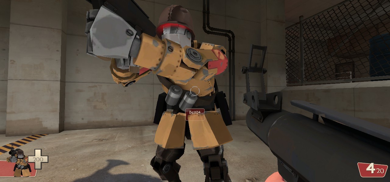Beta Soldier-styled Robo-Soldier Mod for Team Fortress 2 | TF2 Mods