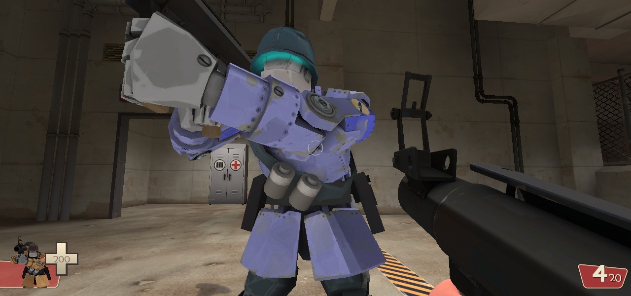 Beta Soldier-styled Robo-Soldier Mod for Team Fortress 2 | TF2 Mods