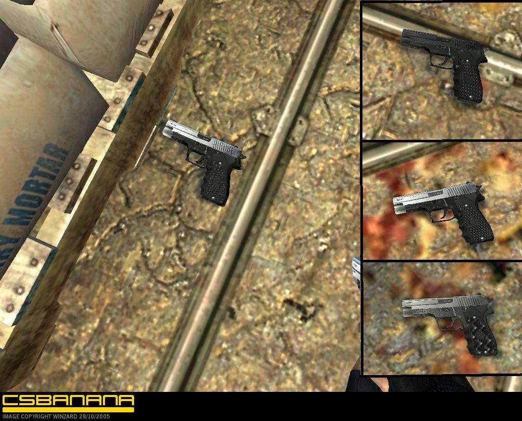 P226 Custom + Default Animations [Counter-Strike: Source] [Mods]