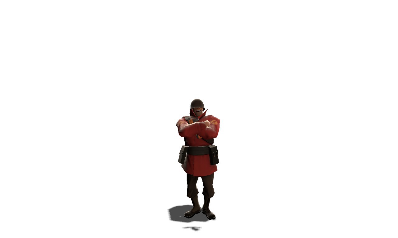 TAUNT: Soldier Arm Fold Mod for Team Fortress 2 | TF2 Mods