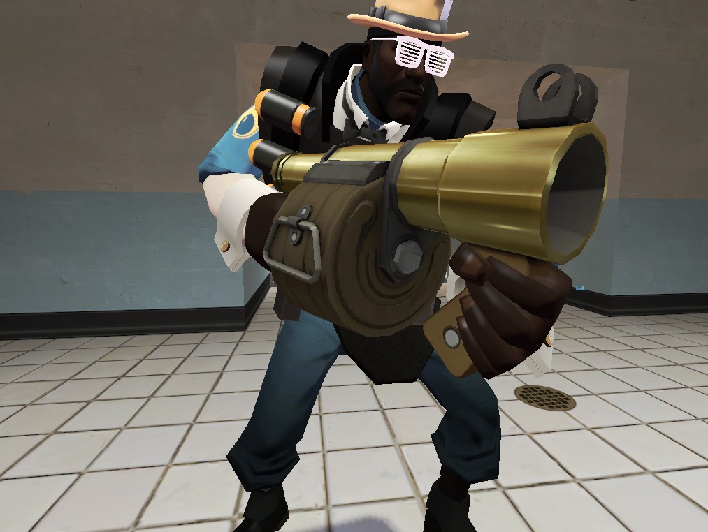Golden Stock Demo Weapons [Team Fortress 2] [Mods]