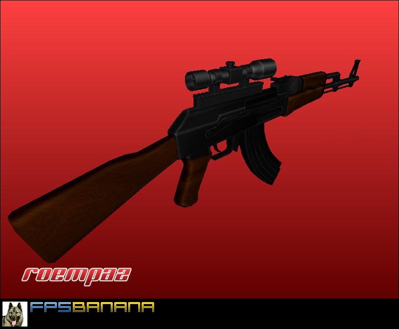 Roempaz's AK-47 Mod for Medal Of Honor: Allied Assault | MOH:AA Mods