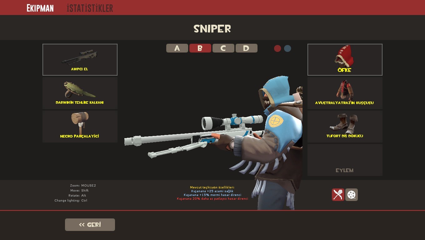 Team-colored AWP Asiimov [Team Fortress 2] [Mods]