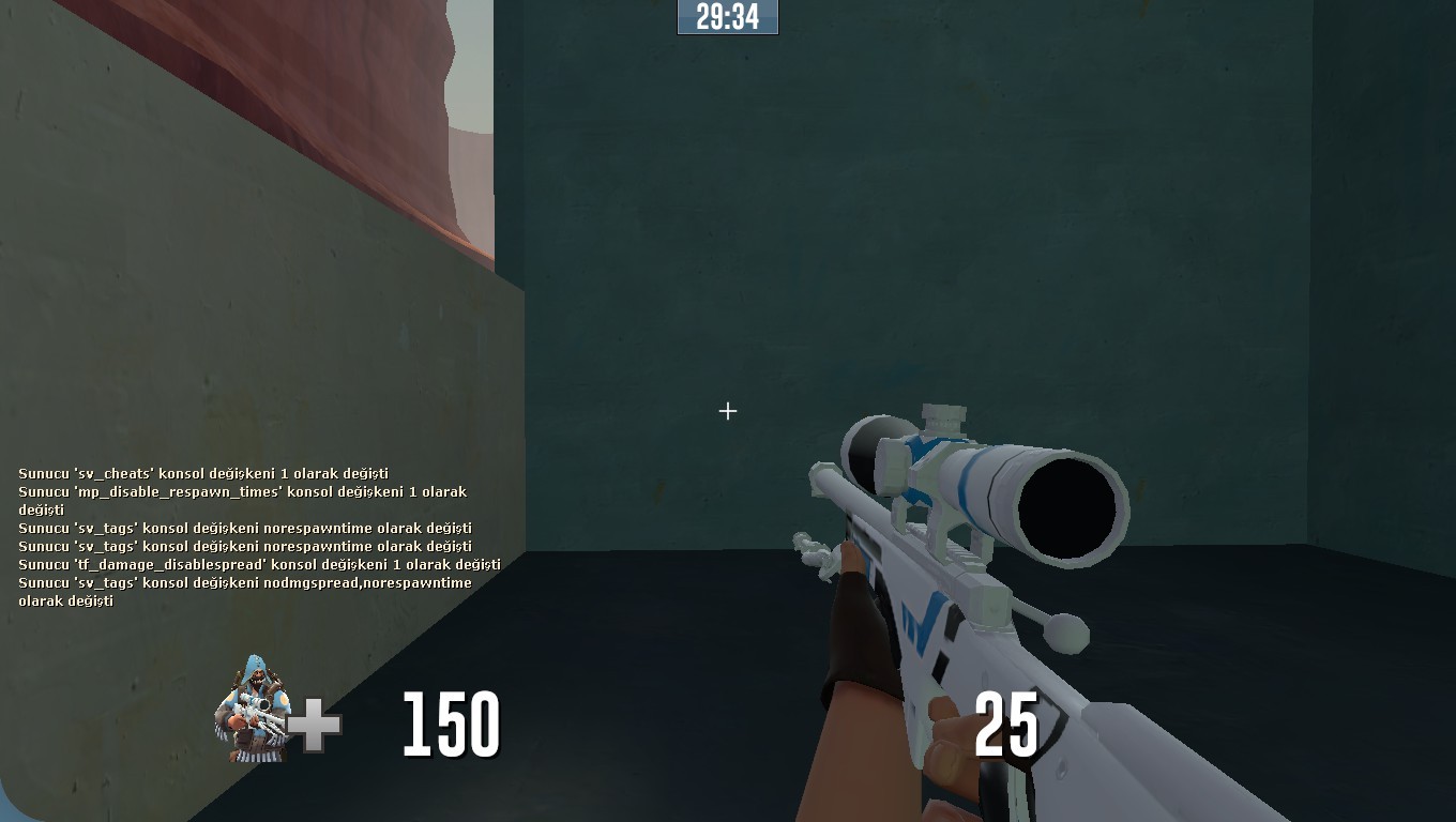 Team-colored AWP Asiimov [Team Fortress 2] [Mods]