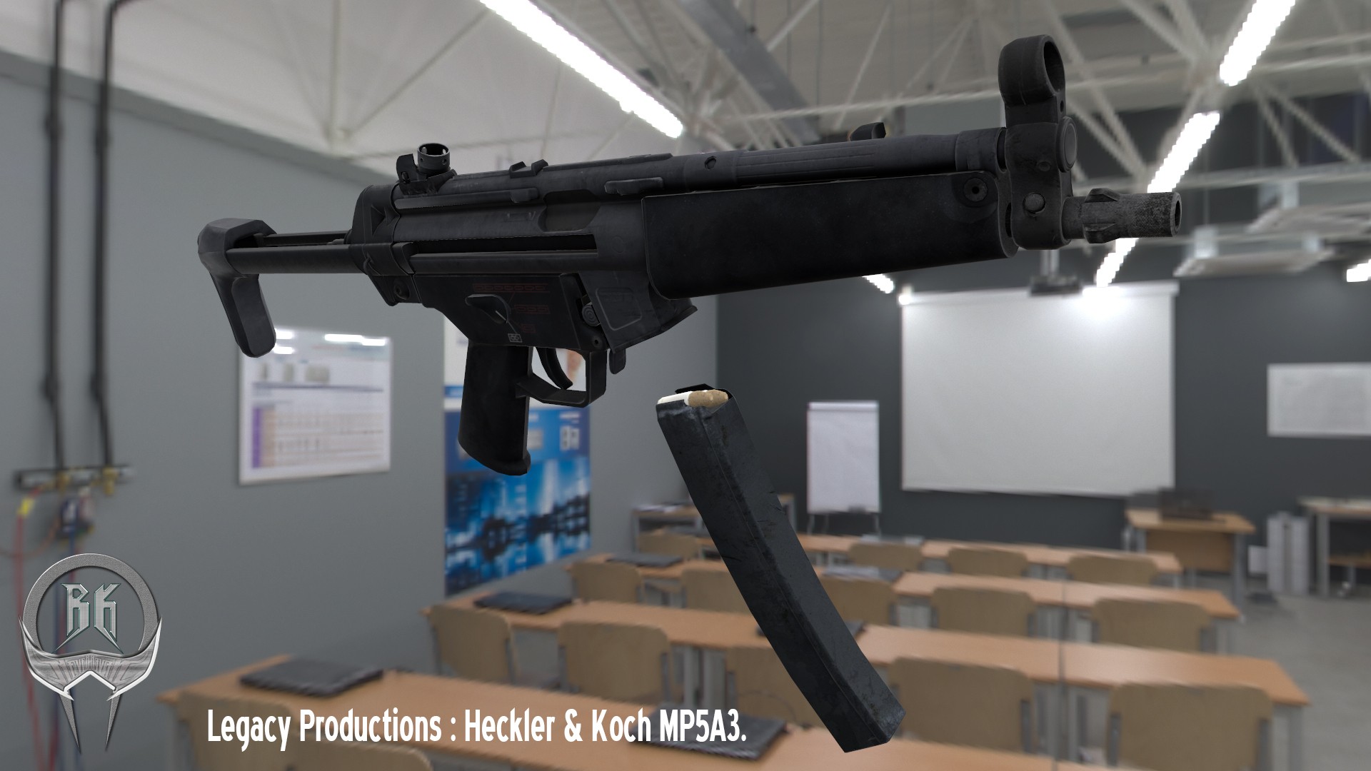 Heckler & Koch MP5A3. Mod for Counter-Strike: Source | CS:S Mods