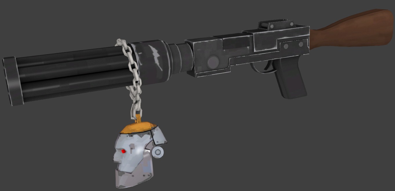 Concept-Styled Minigun Mod for Team Fortress 2 | TF2 Mods