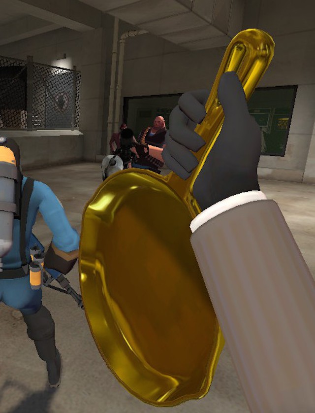 Gold Pan-cicle with Sounds and BP icons Mod for Team Fortress 2 | TF2 Mods