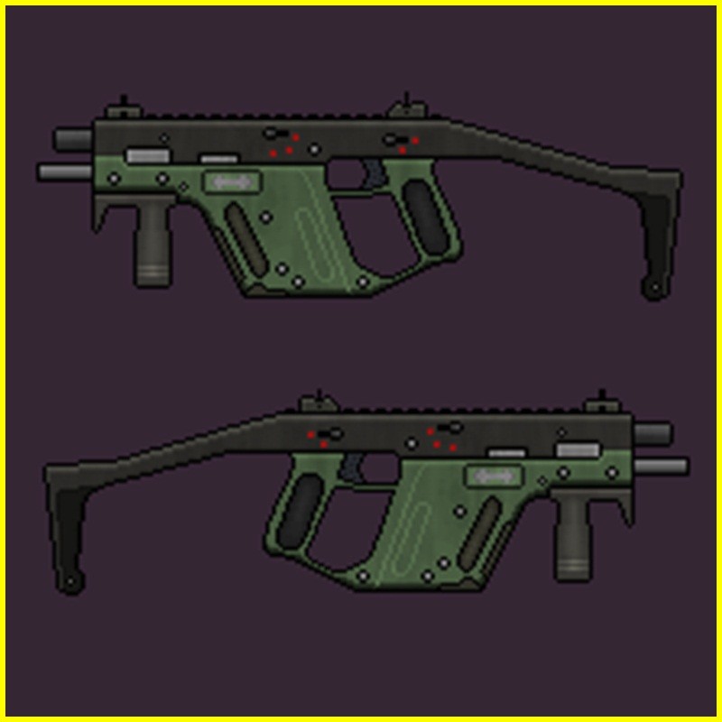 TDI Vector Green Mod for CS2D | CS2D Mods