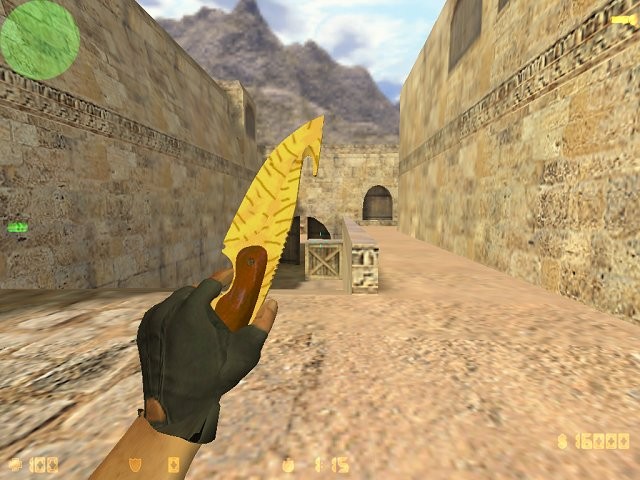 Gut knife | Tiger tooth Mod for Counter-Strike 1.6 | CS1.6 Mods