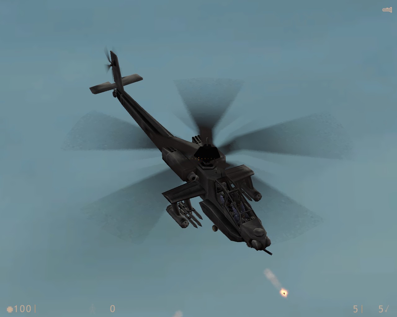 AH-64A Apache Mod for Half-Life: Source | HL:S Mods