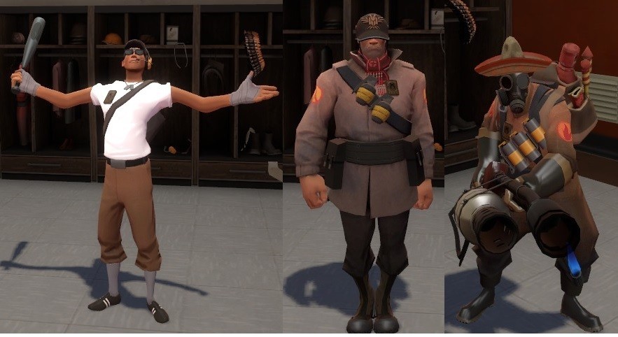 Neutral Colors Pack [Team Fortress 2] [Mods]