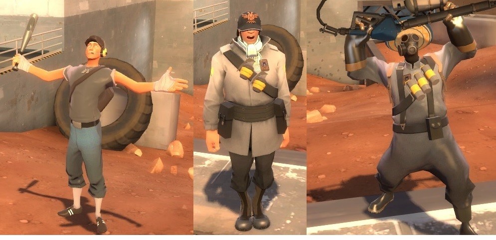 Neutral Colors Pack Mod for Team Fortress 2 | TF2 Mods