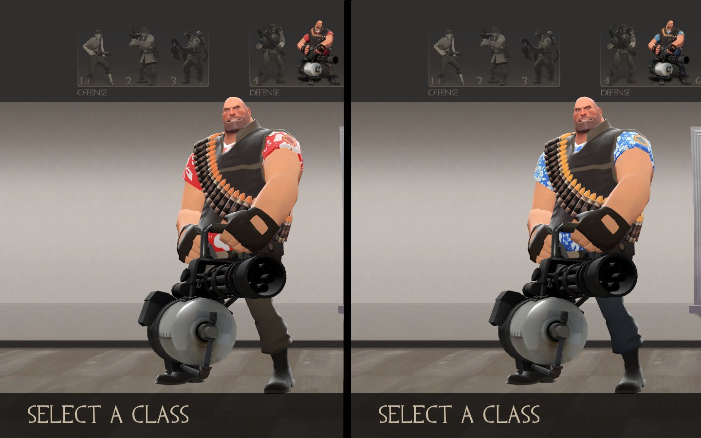 Heavy's Hawaiian Shirt [Team Fortress 2] [Mods]