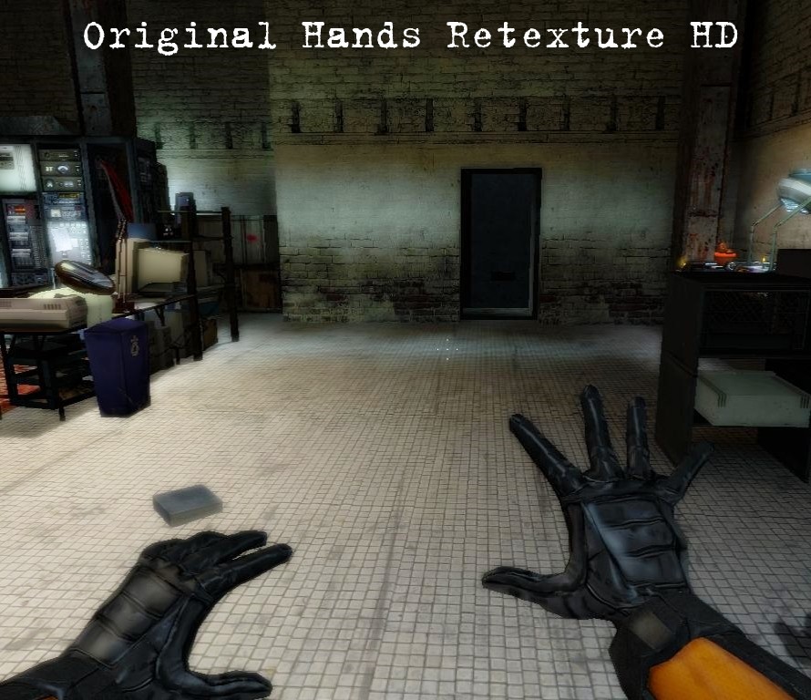 Original Hands HD Retexture Mod for Half-Life 2 | HL2 Mods