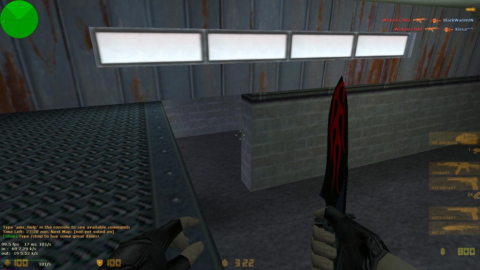 Fire|Knife [Counter-Strike 1.6] [Mods]