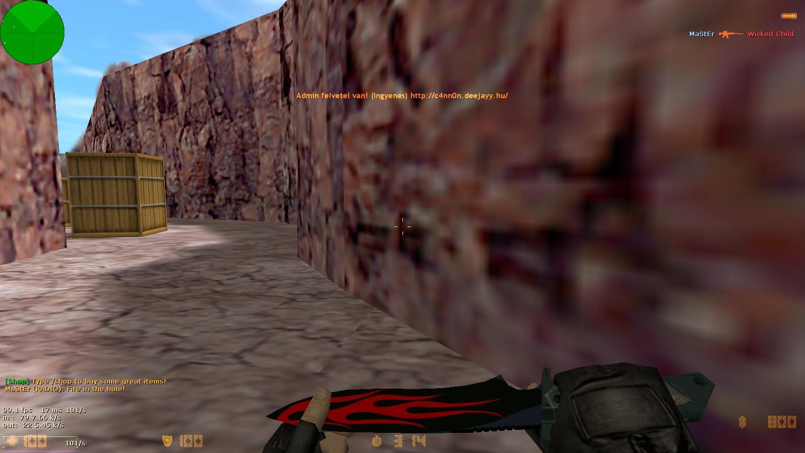 Fire|Knife [Counter-Strike 1.6] [Mods]