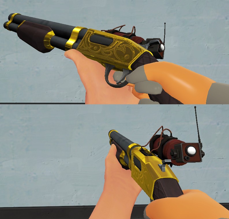 Australium Frontier Justice MK.II Mod for Team Fortress 2 | TF2 Mods