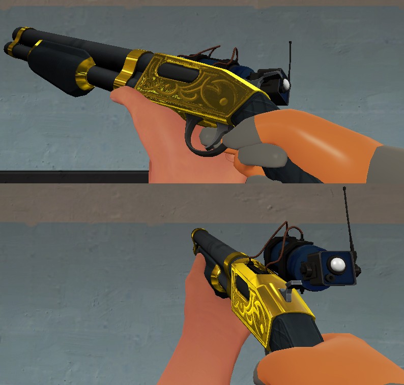 Australium Frontier Justice MK.II Mod for Team Fortress 2 | TF2 Mods