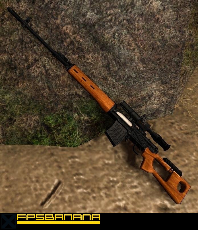 Real SVD Mod for S.T.A.L.K.E.R.: Clear Sky | S:CS Mods