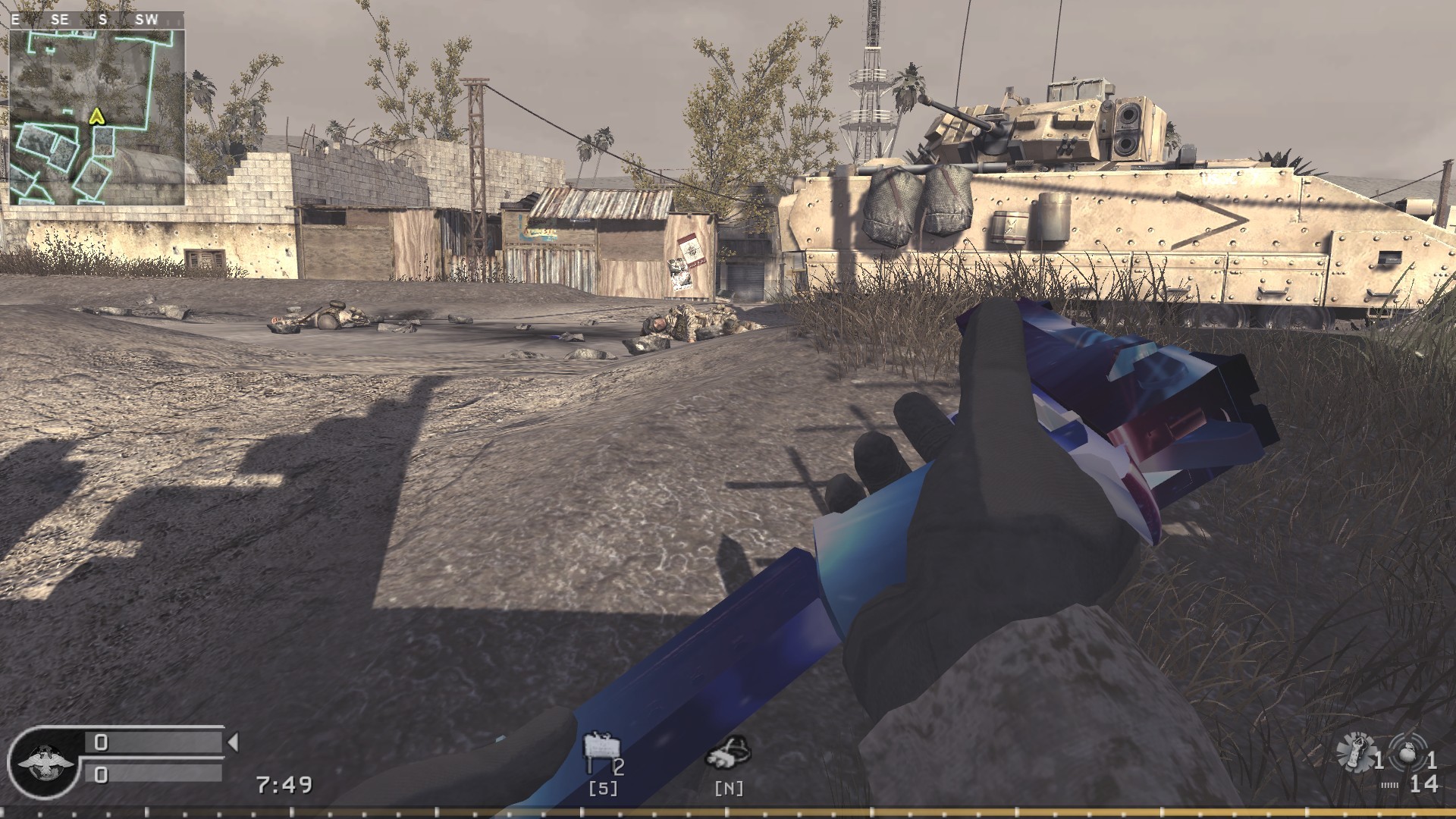 Golden Deagle Reskin [Call of Duty 4: Modern Warfare] [Mods]