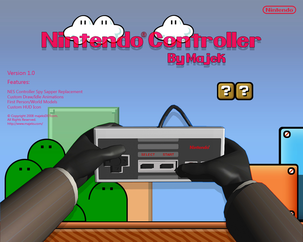 NES Controller 1.0 Mod for Team Fortress 2 | TF2 Mods
