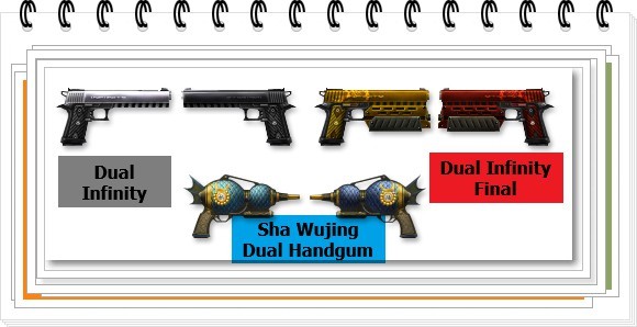 Dual Infinity, Sha Wujing Dual Handgun [Counter-Strike 1.6] [Mods]
