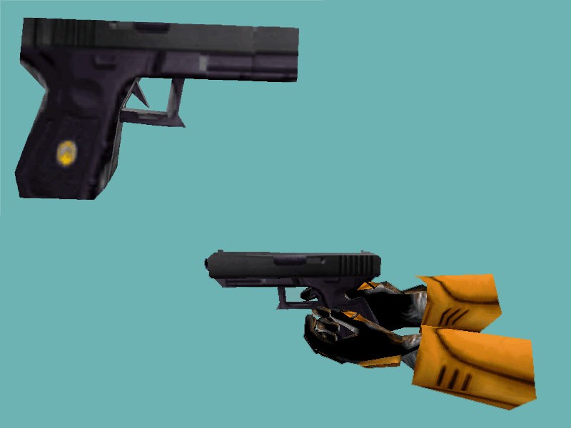 Kimono glock texture low quality default model [Half-Life] [Mods]