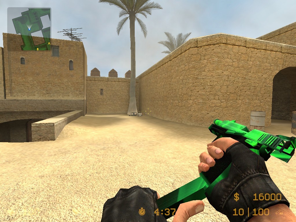 usp_green Mod for Counter-Strike: Source | CS:S Mods