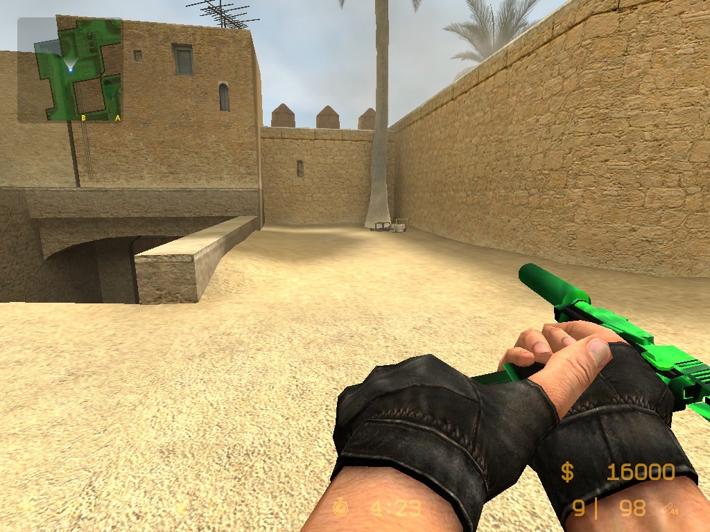 usp_green Mod for Counter-Strike: Source | CS:S Mods