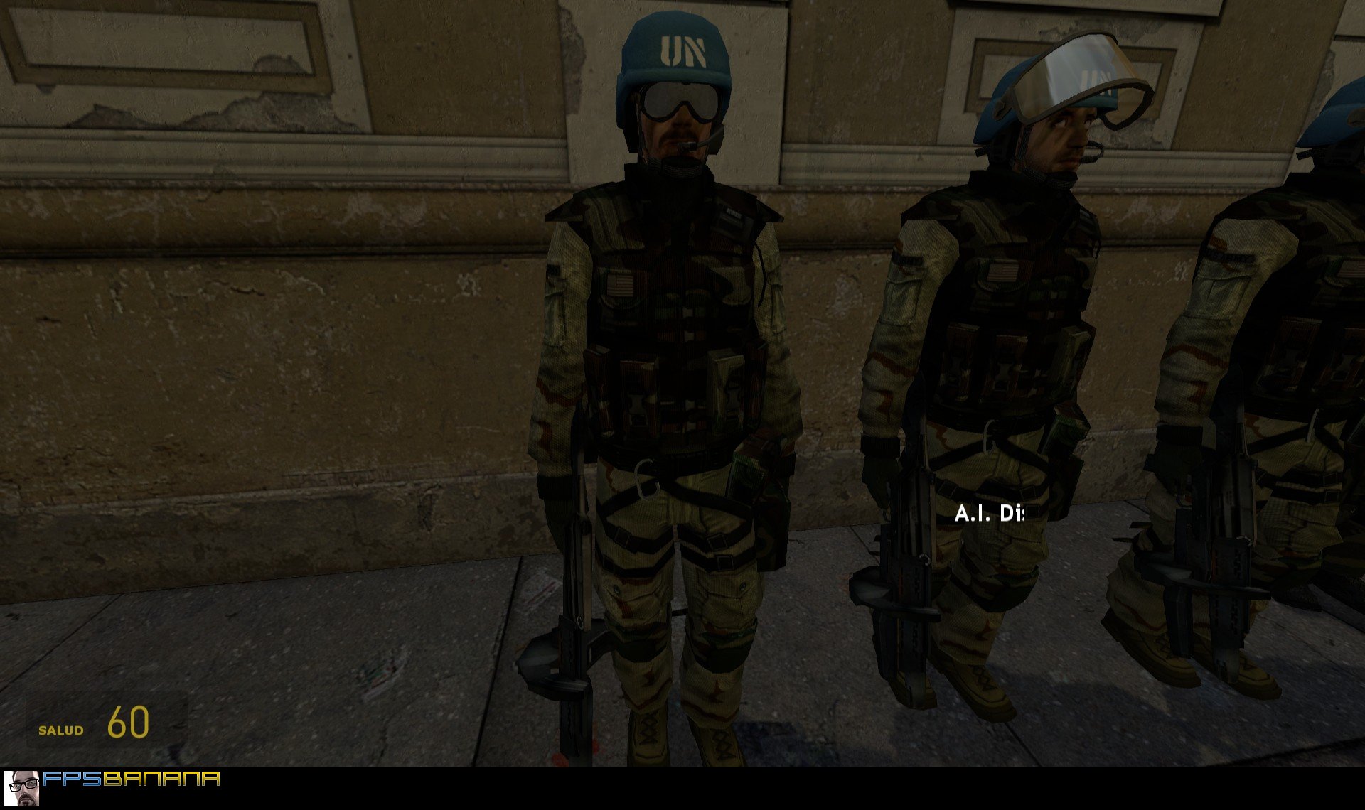 UN Soldiers + UN Barney Leader Mod for Half-Life 2 | HL2 Mods