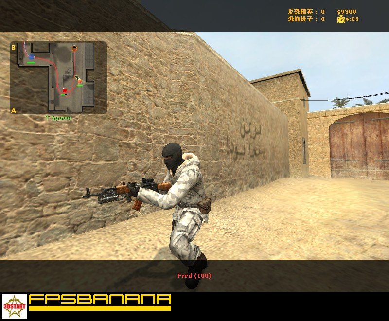 AKM GP30 Kobra Scope Mod for Counter-Strike: Source | CS:S Mods