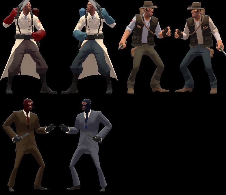 Neutral Colours Pack Remade Mod for Team Fortress 2 | TF2 Mods