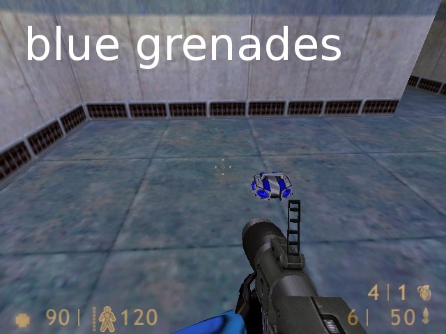 blue grenades Mod for Team Fortress Classic | TFC Mods