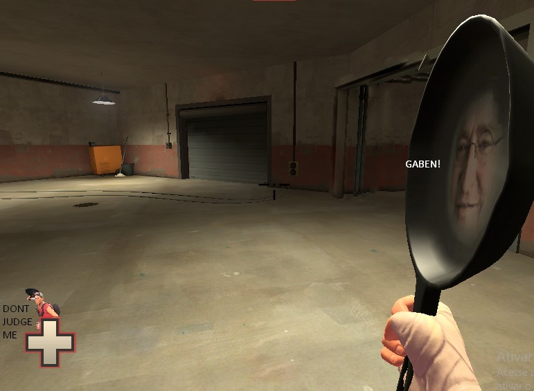 Frying GabeN (Gapan) [Team Fortress 2] [Mods]