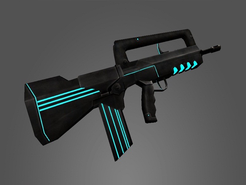 Def Famas Neon Mod for Counter-Strike 1.6 | CS1.6 Mods