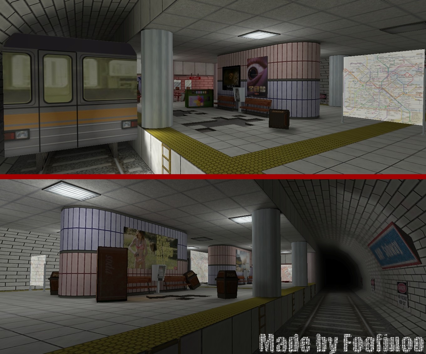 AWP_Subway Mod for Counter-Strike 1.6 | CS1.6 Mods